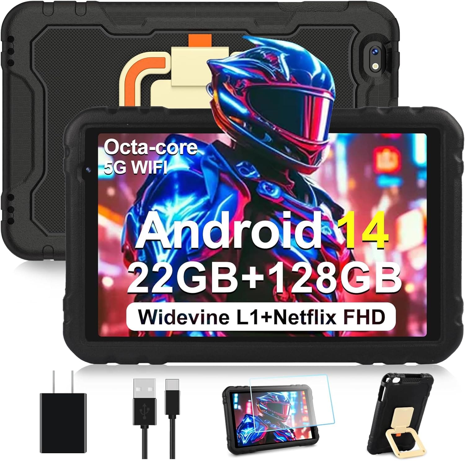 2025 JUEDUR Tablet Android 14, 10-inch - Best Reviews Tablets 5G WiFi ...
